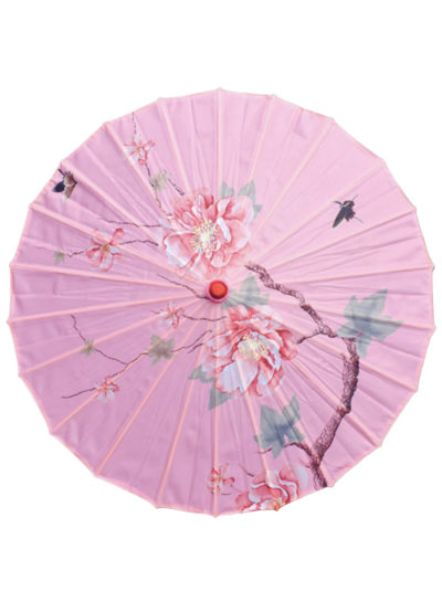 Fuji Blossom Vintage Style Sun Parasol | British Retro