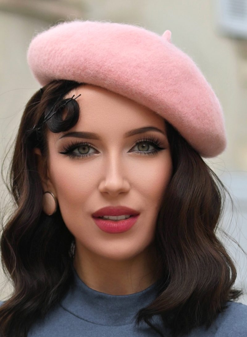French Beret - In Green, Red, Black and Purple | British Retro