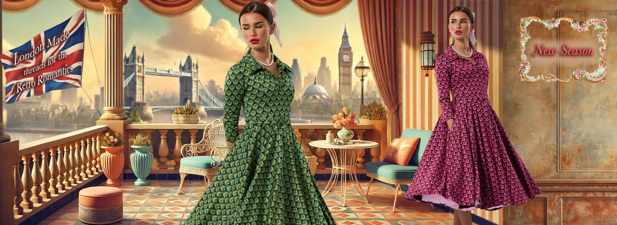 British Retro | 1950s Vintage Inspired Dresses & Skirts